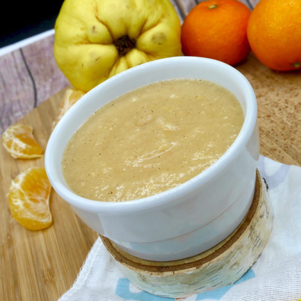 Compote coing, mandarine et cannelle - à partir de 6 mois | Diversibaby